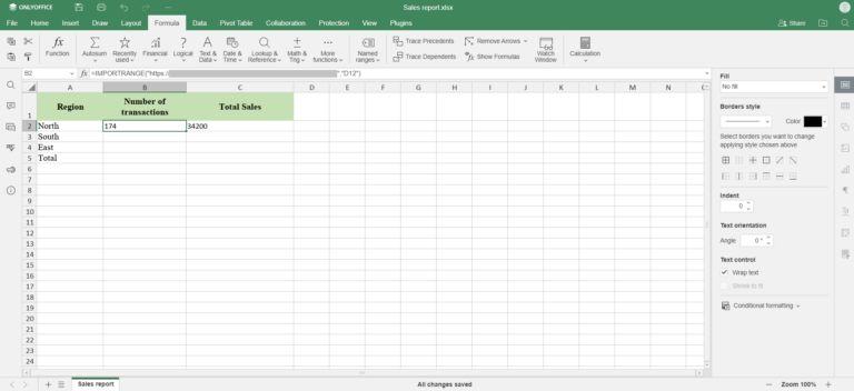 IMPORTRANGE formula: an easy guide | ONLYOFFICE Blog