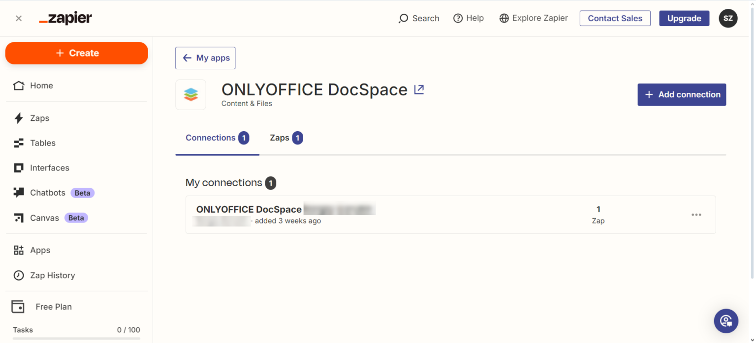 ONLYOFFICE DocSpace y HubSpot: plantillas de Zapier listas
