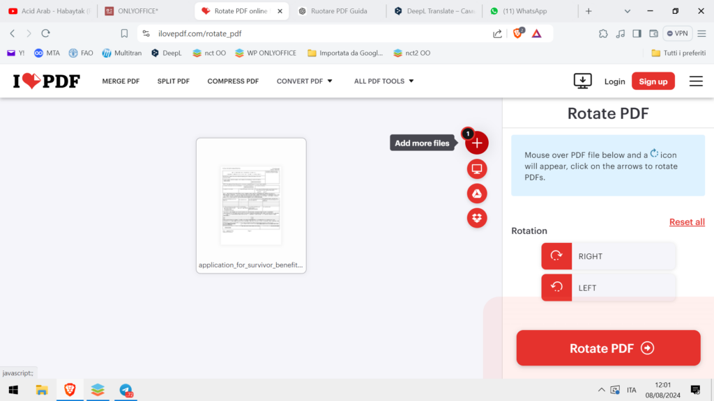 如何旋转 PDF | ONLYOFFICE 博客
