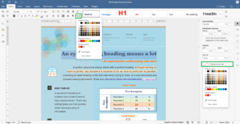 How to change background color in Word document