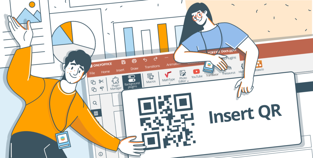 Introducing the QR Generator plugin: Seamlessly customize and insert QR codes in your documents ...