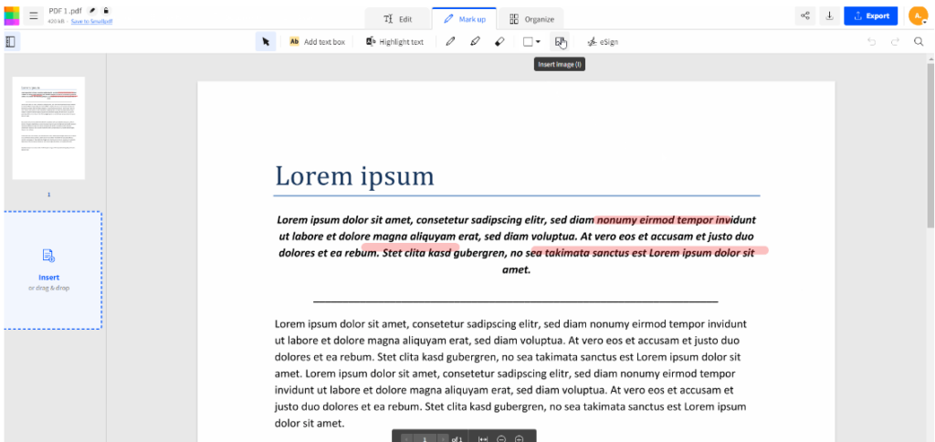 Comment insérer une image dans un PDF | Blog ONLYOFFICE