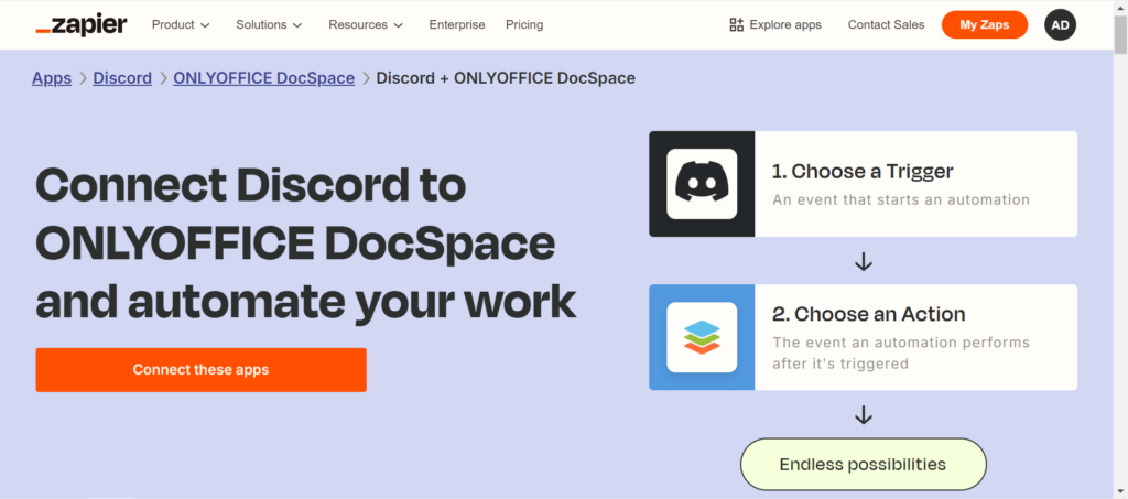简化团队沟通：通过 Zapier 同步 ONLYOFFICE 和 Discord | ONLYOFFICE 博客