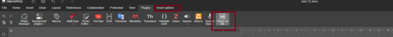 How to add a new plugin as a tab to ONLYOFFICE Docs | ONLYOFFICE Blog