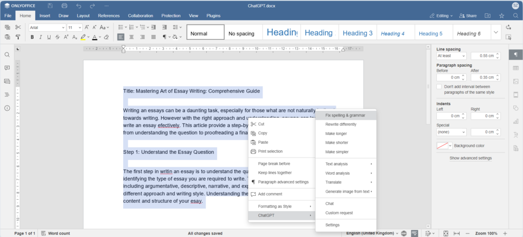 ChatGPT and IT companies: the ONLYOFFICE experience