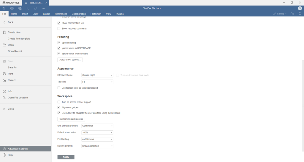 Meet ONLYOFFICE Desktop Editors v8.2: revamped interface