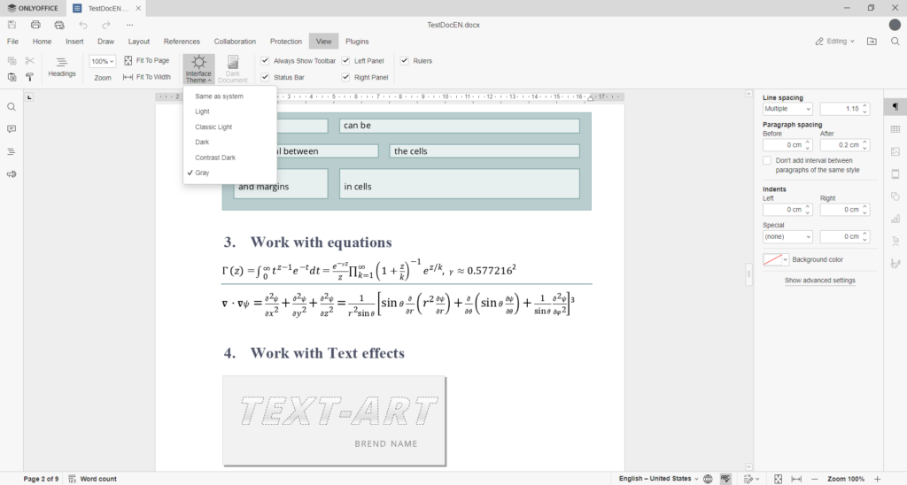 Meet ONLYOFFICE Desktop Editors v8.2: revamped interface