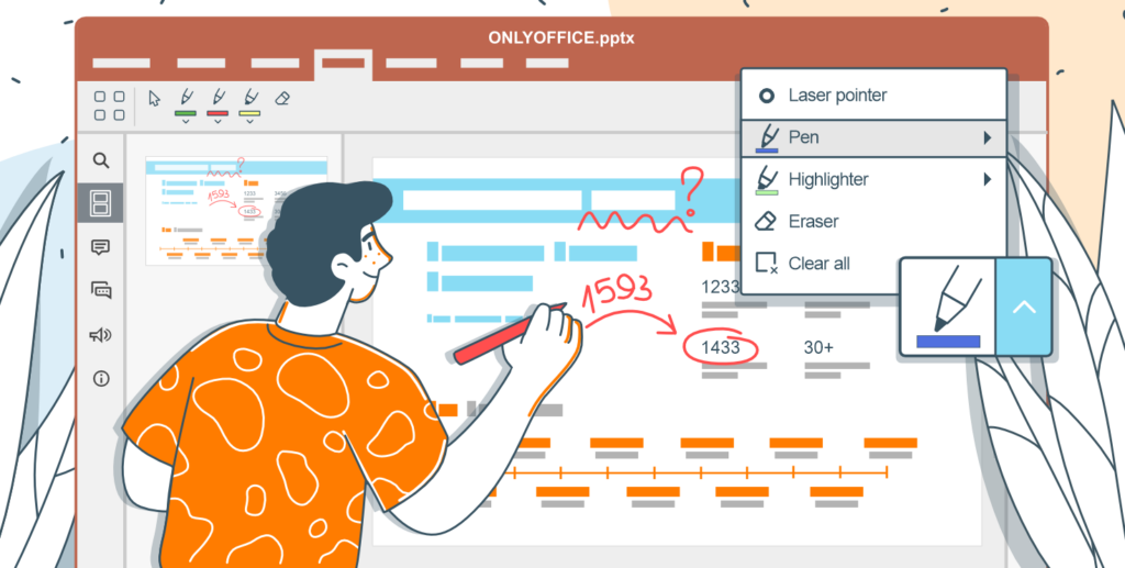 How to draw in PowerPoint slides | ONLYOFFICE Blog
