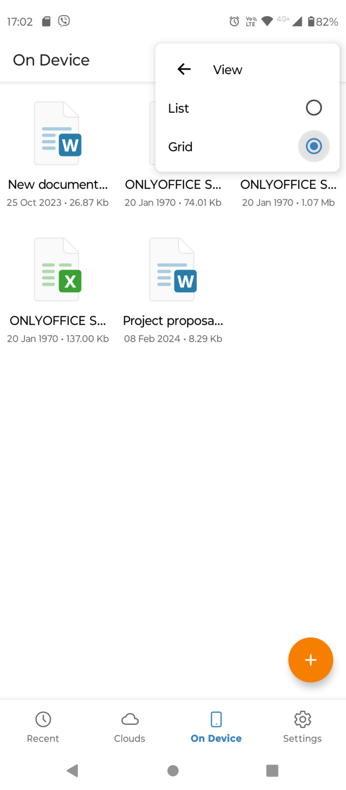 ONLYOFFICE Documents 8.2 for Android released: What’s new? | ONLYOFFICE ...