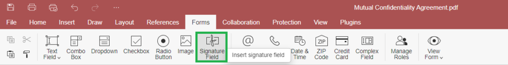 How to make a signature in PDF forms | ONLYOFFICE Blog