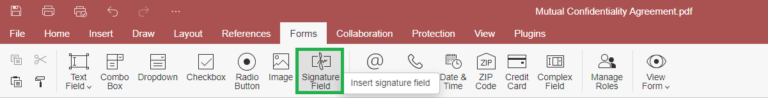 How to make a signature in PDF forms | ONLYOFFICE Blog