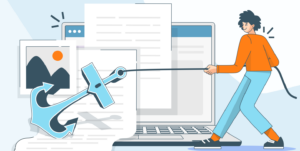 What is the anchor in Word document and how to remove it?