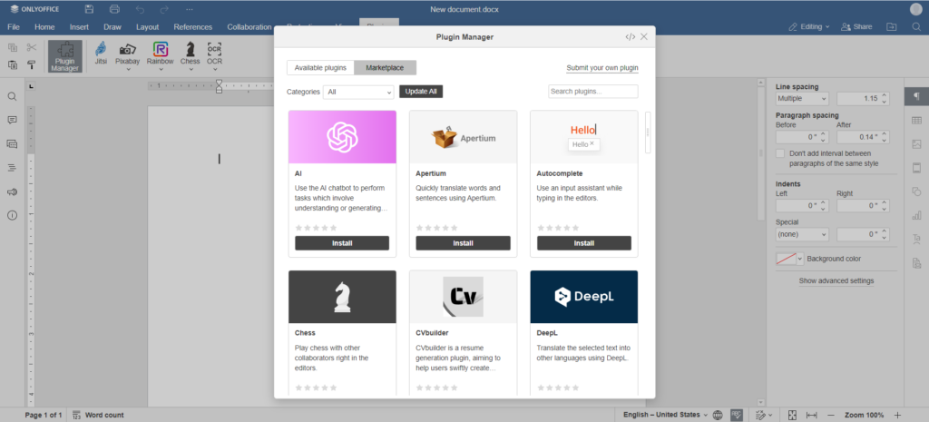 Cómo utilizar Mistral AI en ONLYOFFICE: una guía rápida