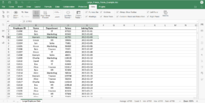 How to freeze rows and columns in Excel sheet | ONLYOFFICE
