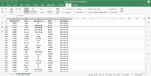 How to freeze rows and columns in Excel sheet | ONLYOFFICE