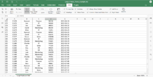 How to freeze rows and columns in Excel sheet | ONLYOFFICE