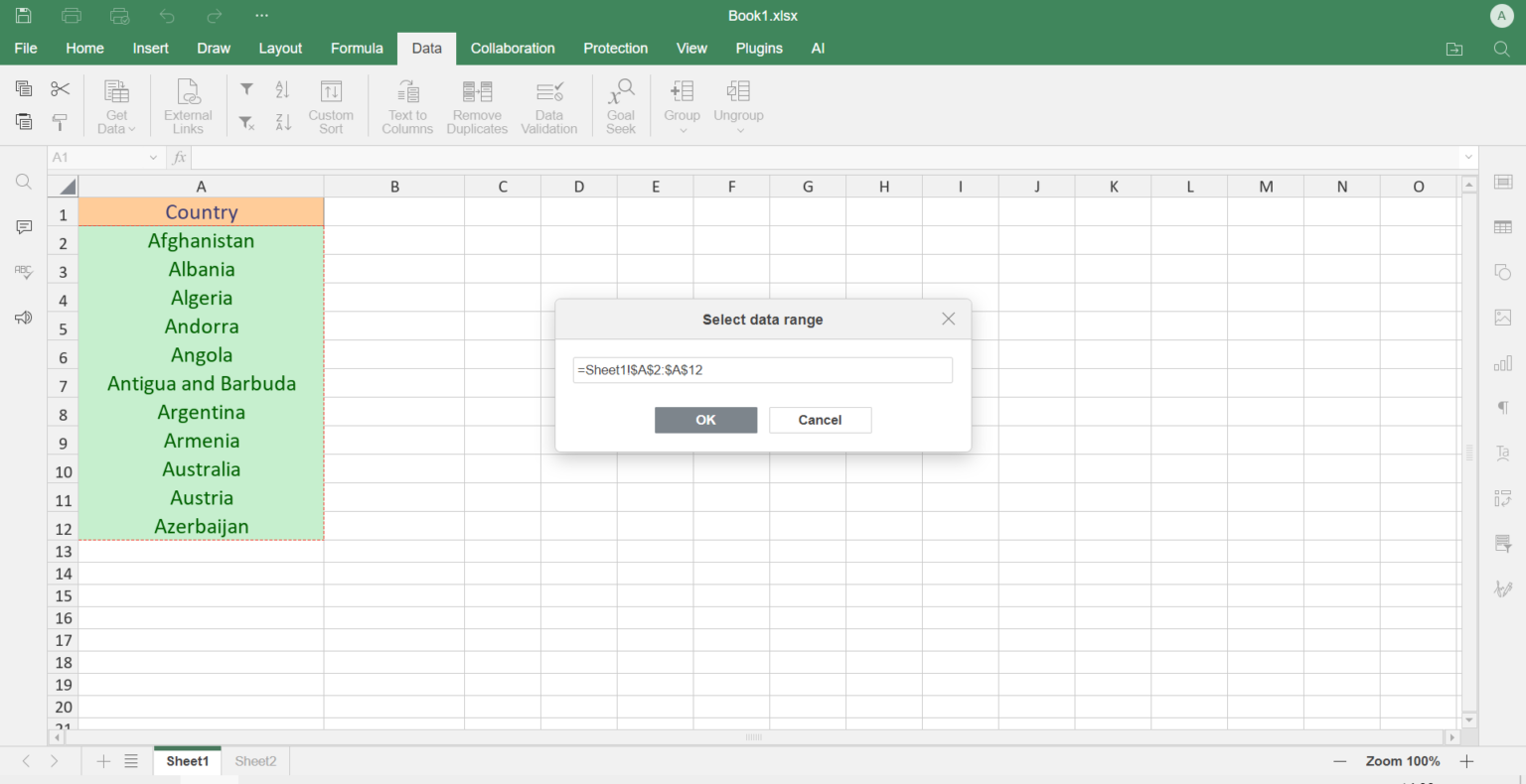 How To Create A Drop Down List In Excel Sheet