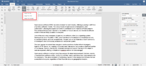What is the anchor in Word document and how to remove it?