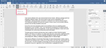 What is the anchor in Word document and how to remove it?