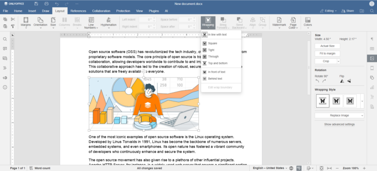What is the anchor in Word document and how to remove it?