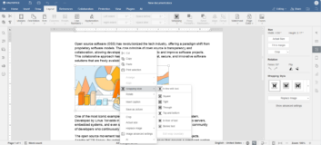 What is the anchor in Word document and how to remove it?