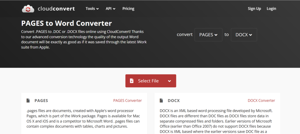 How to convert Apple Pages to Word document