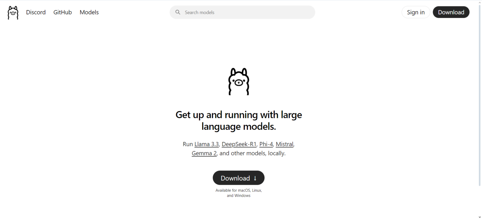 How to connect Ollama to ONLYOFFICE and use its AI models