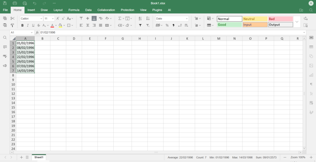 Preenchimento automático de datas no Excel: um guia rápido