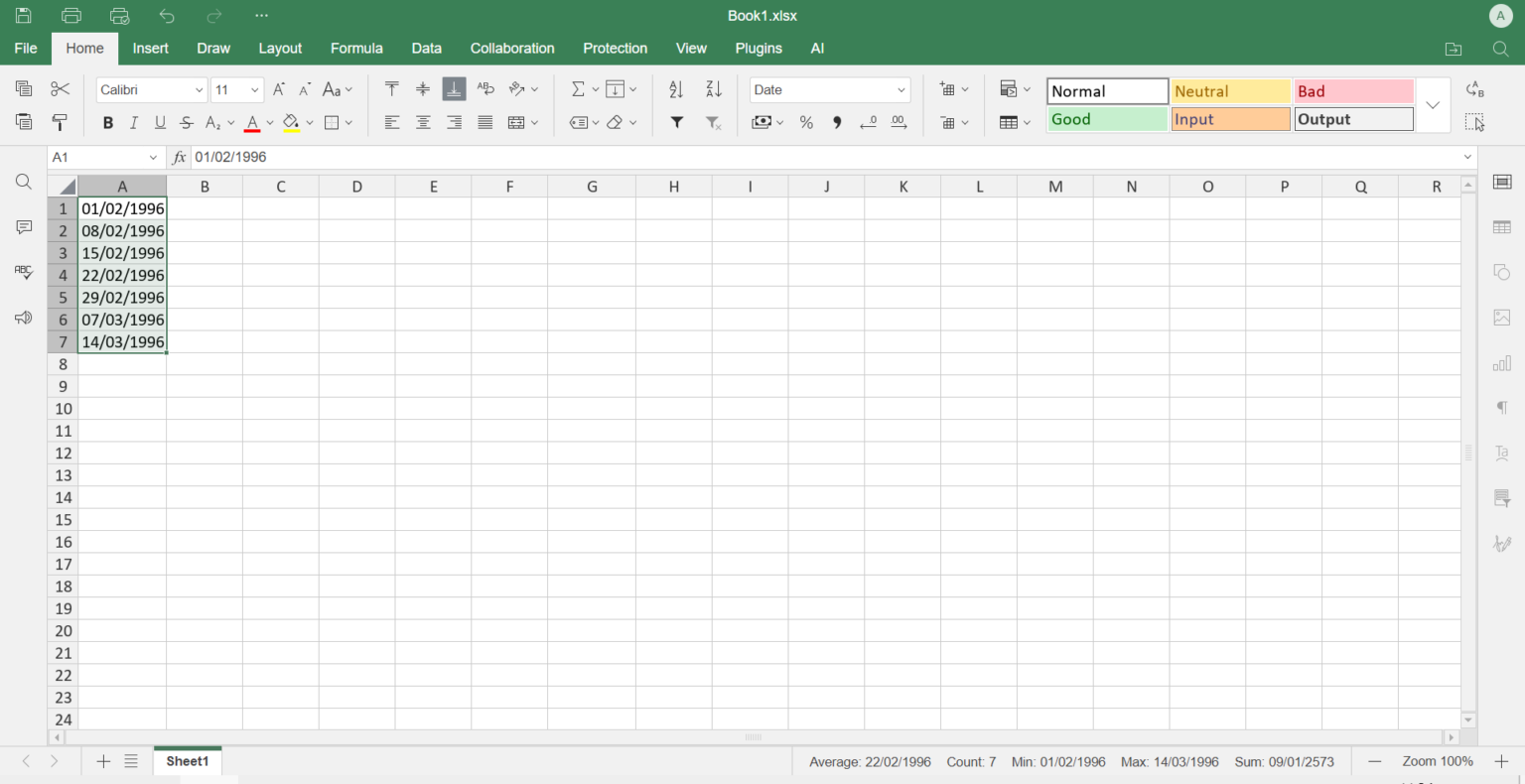 Auto fill dates in Excel: a short guide | ONLYOFFICE Blog