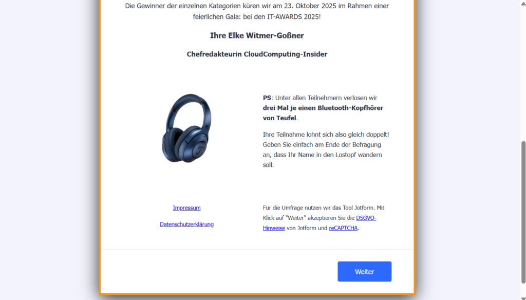 Vote for ONLYOFFICE in Cloud Computing Insider Awards 2025 | ONLYOFFICE Blog