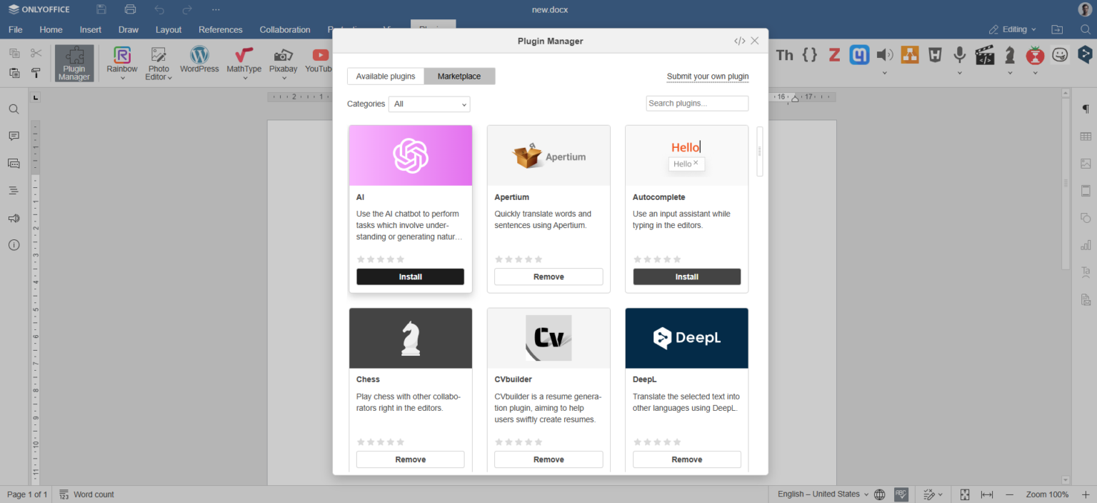How to use Ollama AI models offline in ONLYOFFICE
