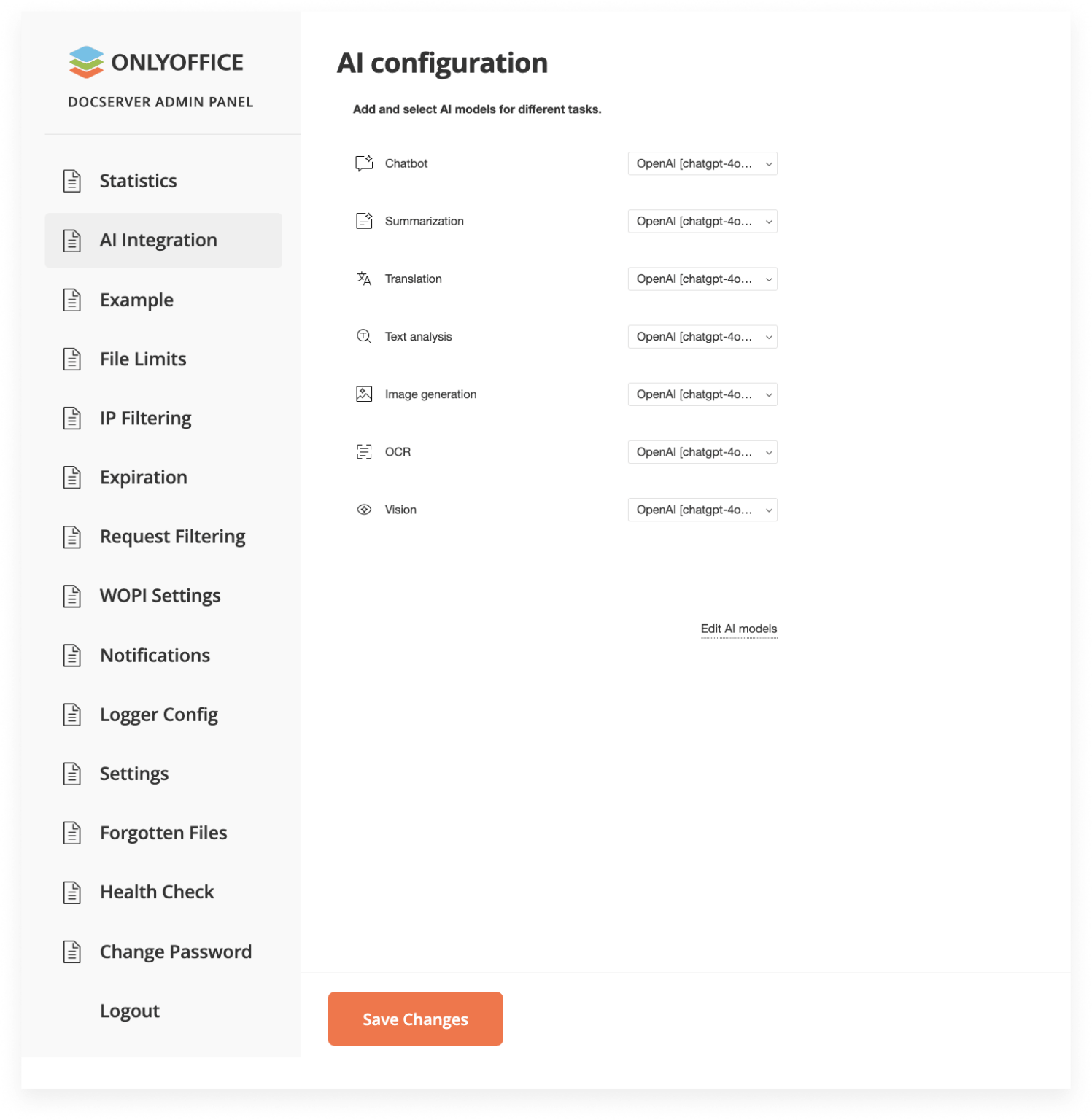 ONLYOFFICE Docs Admin Panel for enterprises | ONLYOFFICE Blog