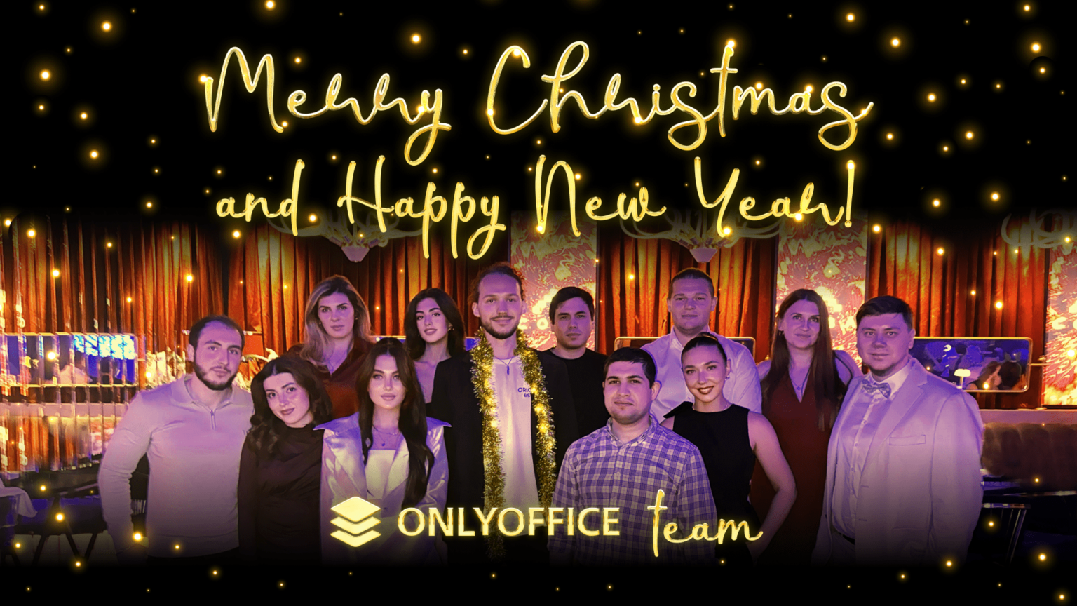 Salutiamo il 2025: auguri di buone feste da ONLYOFFICE!