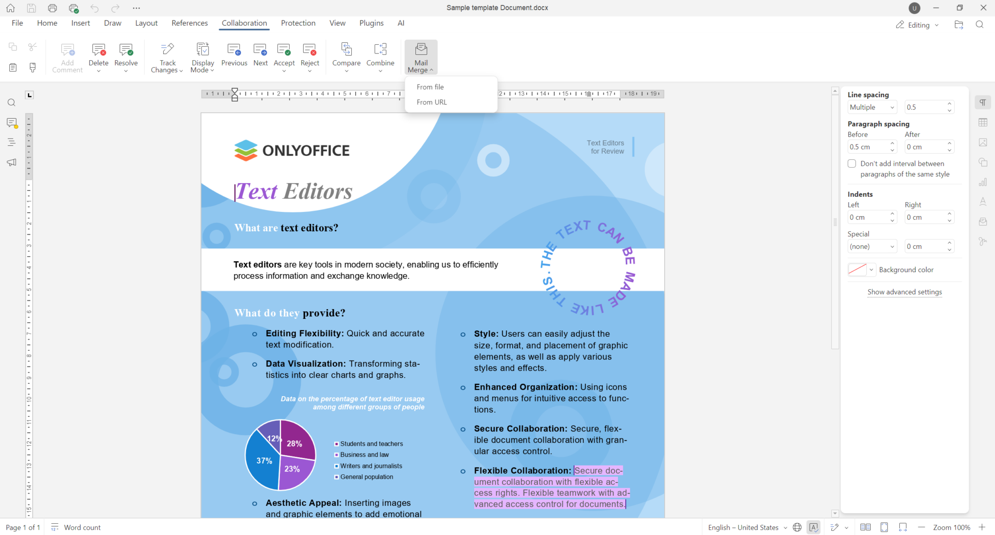 ONLYOFFICE Desktop Editors 9.3: multipage view and more